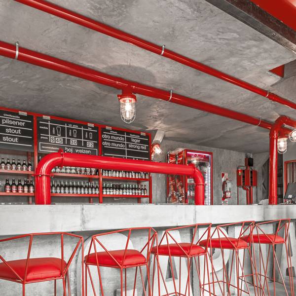 Designers get fired up with these red interiors | CN Traveller