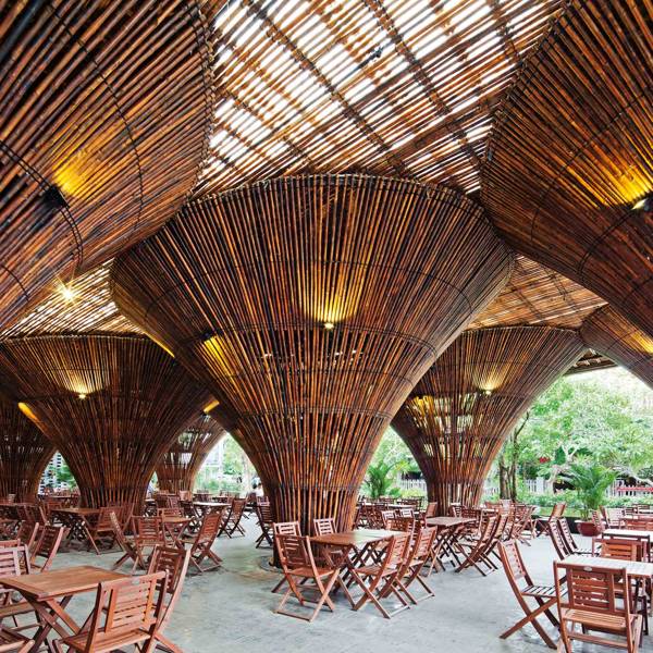 Bamboo interiors from around the world | CN Traveller
