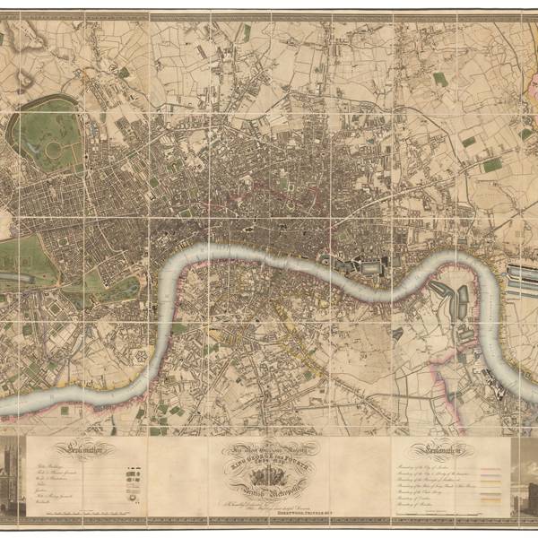 Vintage maps of London | CN Traveller