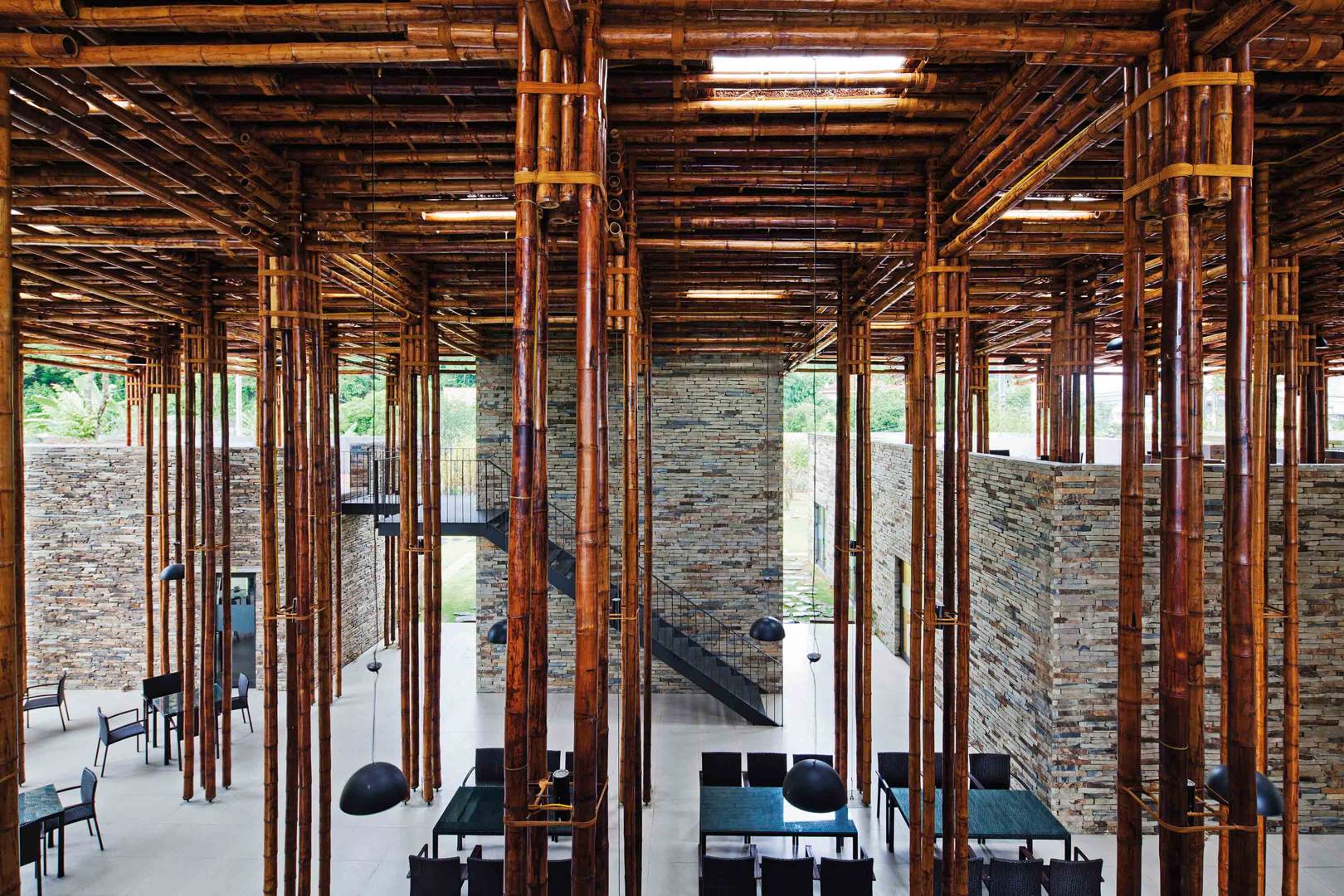 Bamboo interiors from around the world | CN Traveller