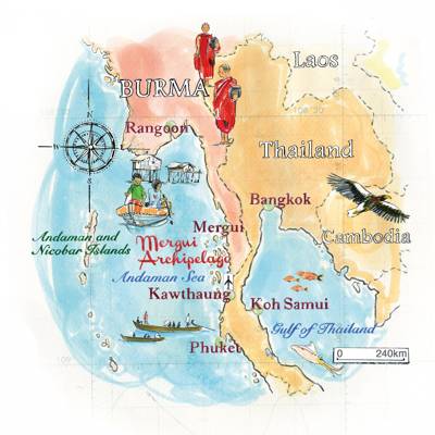 Sailing around the Mergui Archipelago | CN Traveller