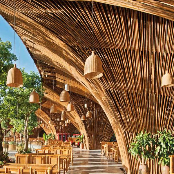 Bamboo interiors from around the world | CN Traveller