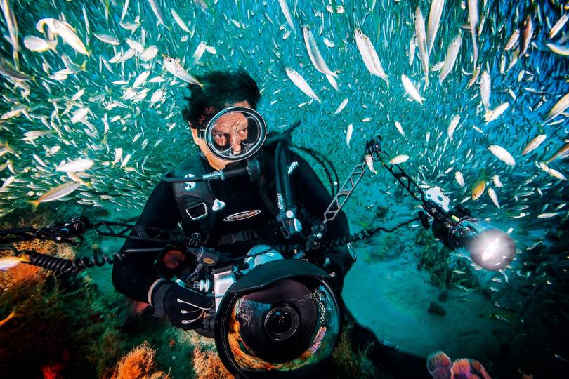 Deep sea diving with underwater photographer David Doubilet | CN Traveller