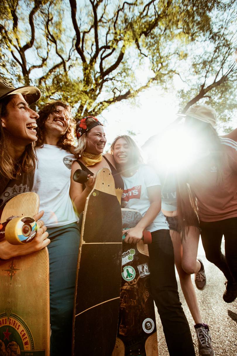 Longboarding women | CN Traveller